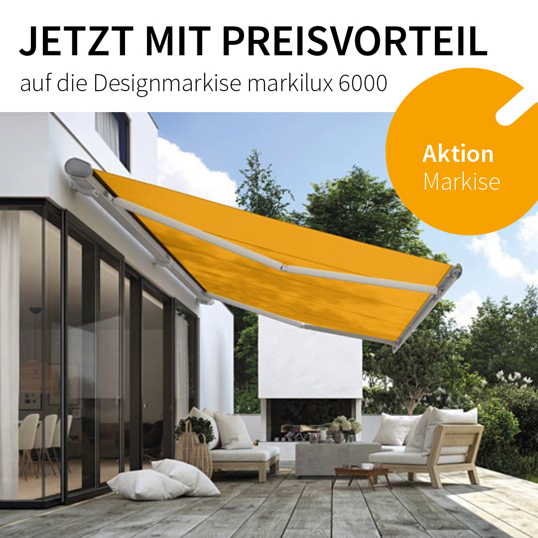 markilux 6000 Kassetten-Markise | GLÜCK & FRANKE, Berlin